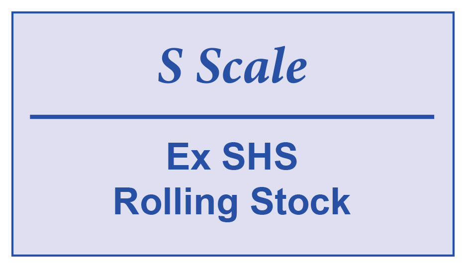 S Scale Ex-SHS Rolling Stock – Scale America