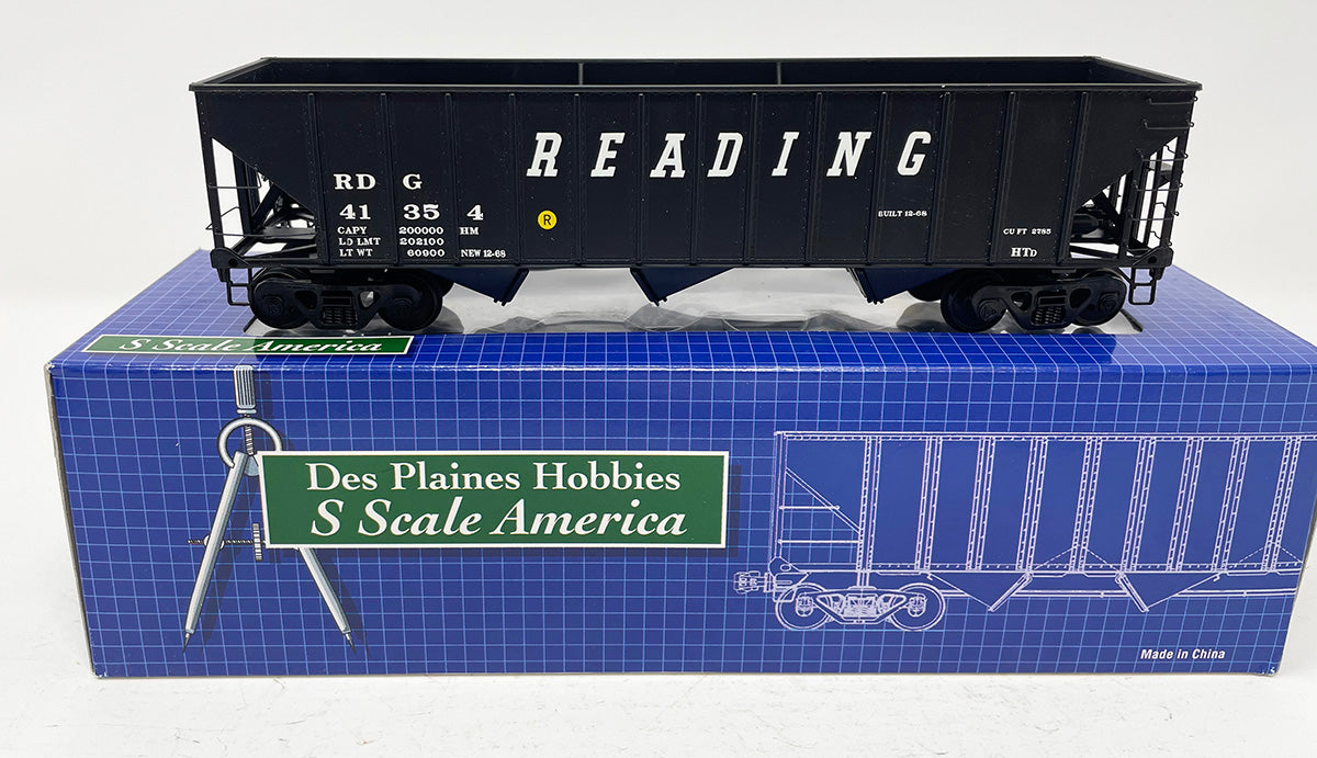 SSA15112S 3 Bay Hopper - Reading #41354 SCALE Wheels – Scale America